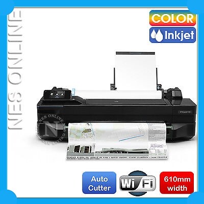 HP Designjet T120 24-in Wireless Large Format ePrinter+Auto Cutter [PN ...