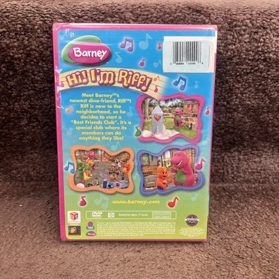 Barney Hi I’m Riff DVD 2008 New Sealed | Grelly USA