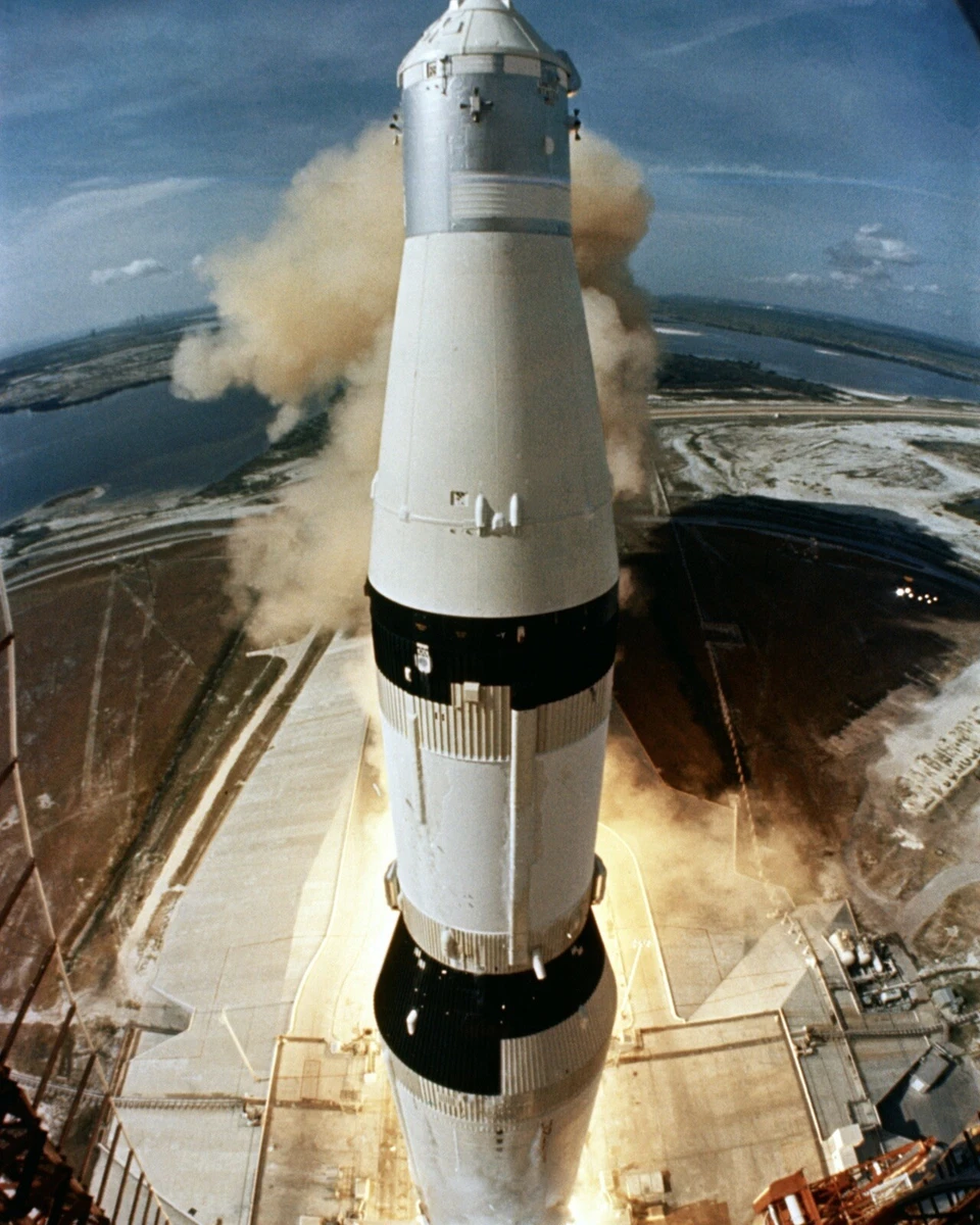 Neil Armstrong Space Launch