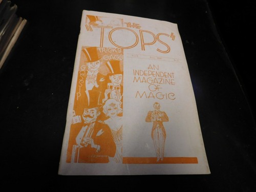 The Tops Independent Magazine Of Magic & Magicians 1940 July | eBay