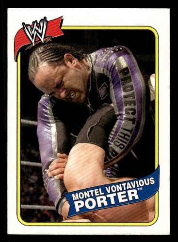 Montel Vontavious Porter 2007 Topps Heritage III WWE #10 WWE | eBay