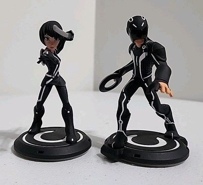 Disney Infinity 3.0 Tron Legacy Sam Flynn & Quorra Video Game Figures ...