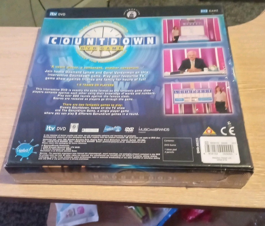 Countdown DVD Game ITV 2005 | eBay UK