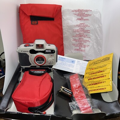Canon Sure Shot A1 Waterproof 35mm Film Camera Tested Mint Boxed ...