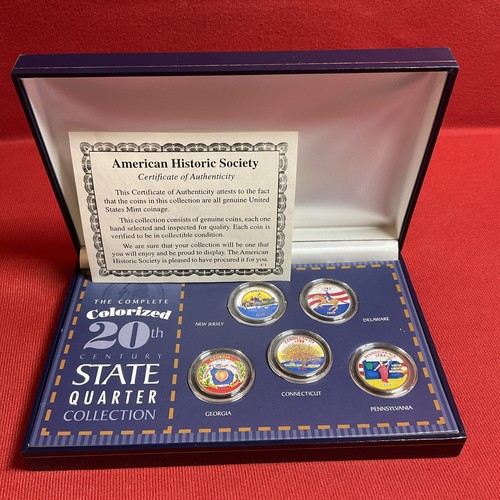 1999 Colorized State Quarters Collections -- Complete Sets AHS | eBay