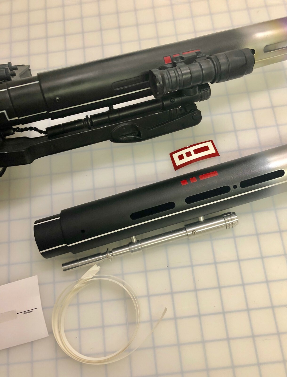 DEATH TROOPER E11D BLASTER STICKER KIT | eBay