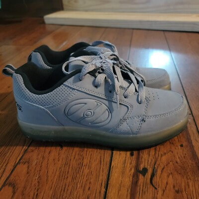 Grey Heelys 6 Yth | eBay