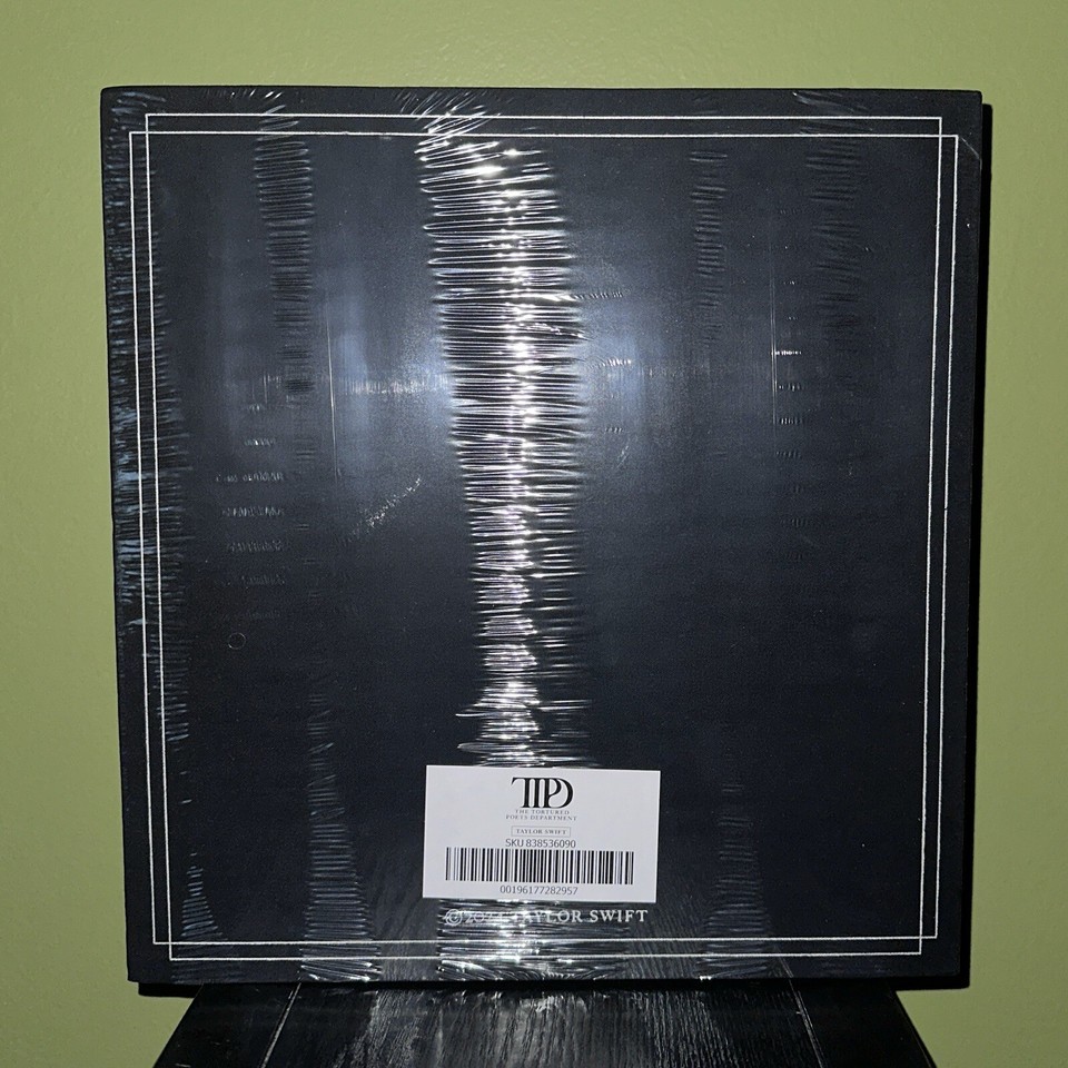 The Tortured Poets Department Vinyl Display Case Taylor Swift IN HAND ...