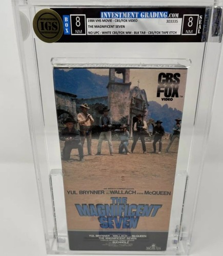 1984 The Magnificent Seven VHS Watermarks CBS FOX - New Factory Sealed ...