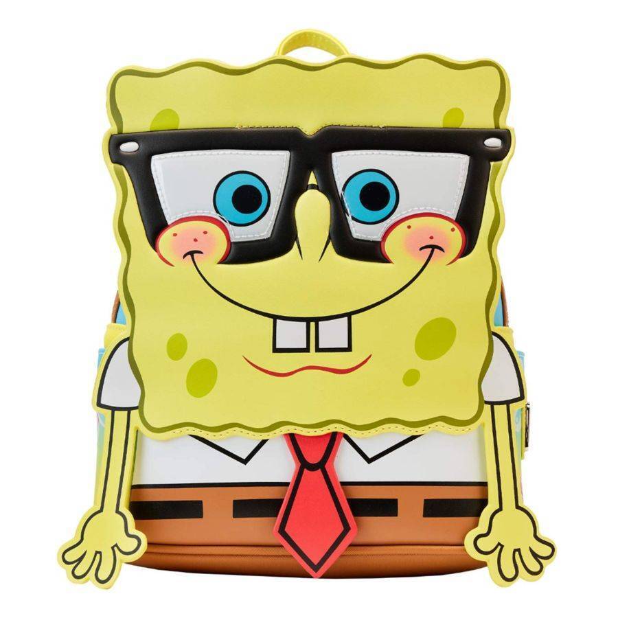 Loungefly SpongeBob SquarePants - Spongebob With Glasses Mini Backpack ...