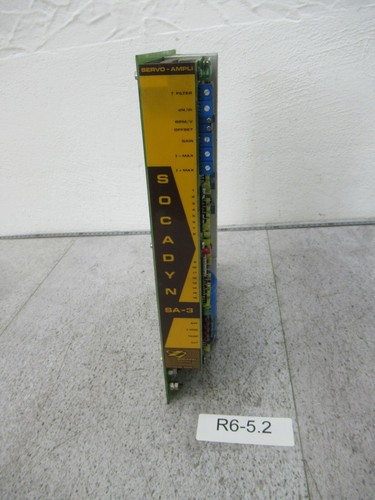 Socapel Sa3b/40-200 Socadyn SA3 Servo Amplifier | eBay