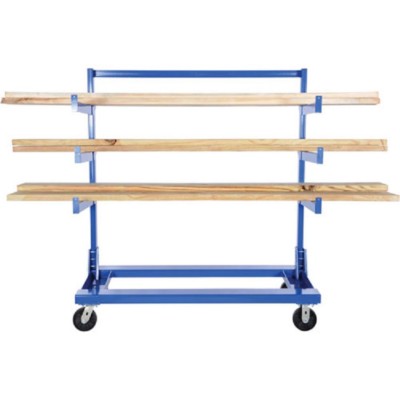 NEW! Portable Cantilever Rack Cart 48"L x 30"W!! | eBay