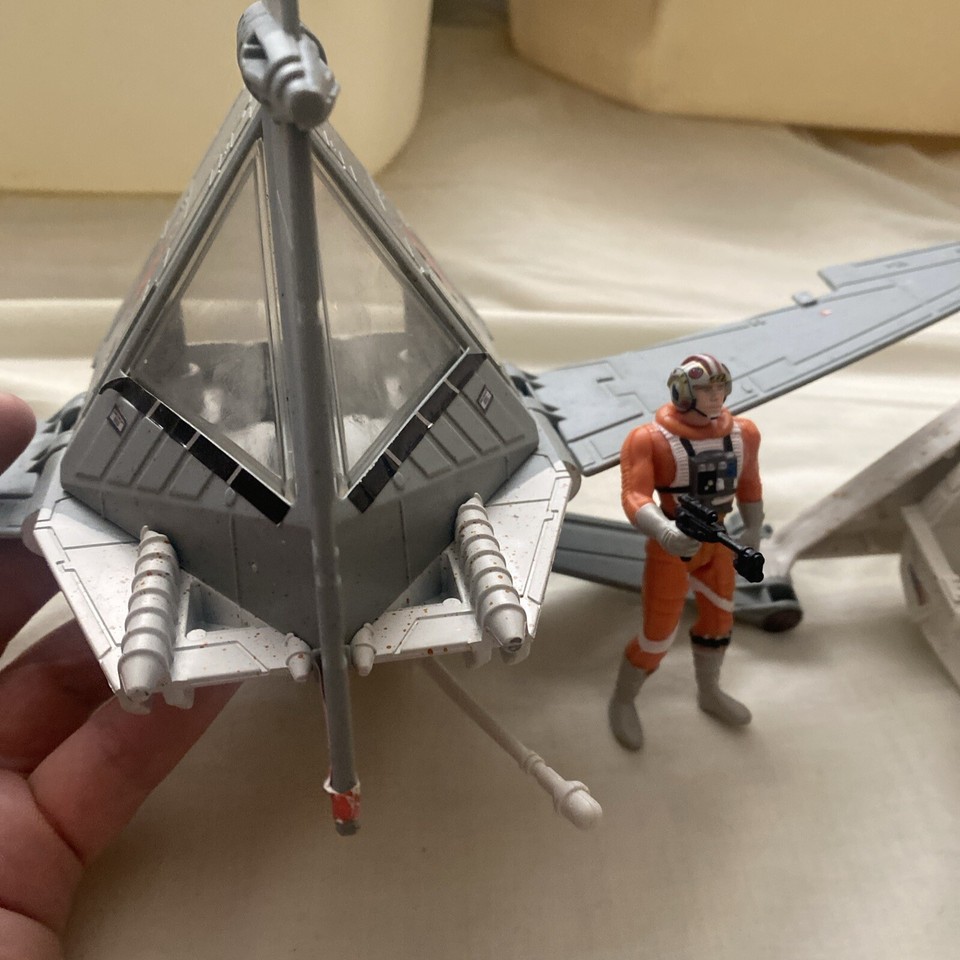 Star Wars Luke Skywalker’s T-16 Skyhopper ship/vehicle unboxed POTF ...