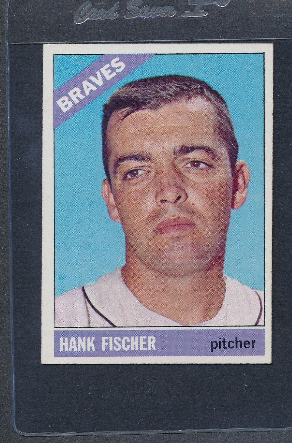 1966 Topps #381 Hank Fischer Braves NM *5651 | eBay