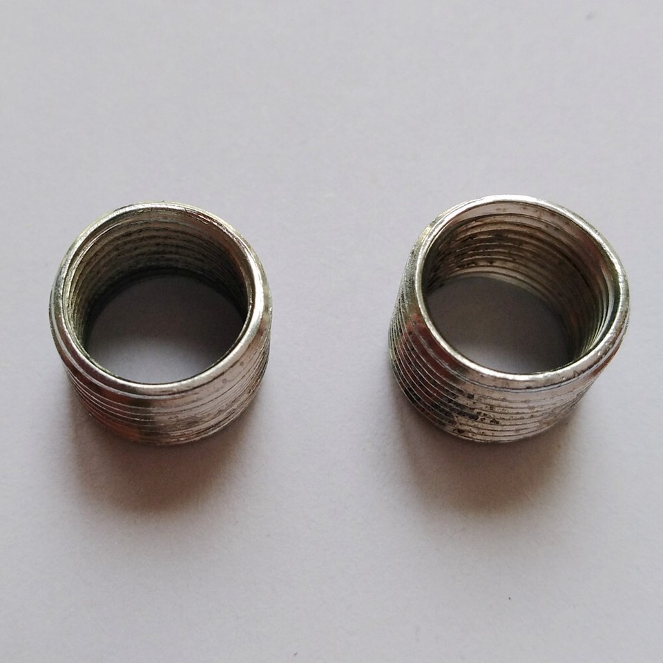 2X Fitting Reducer Metric M12 M12X1 Male to M10 M10X1 Female Thread ...