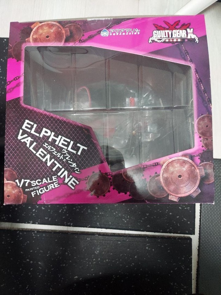 Guilty Gear Aquamarine Elphelt Valentine Black ver Limited Figure | eBay