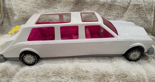 Vintage Barbie Limousine White And Pink American Plastic Toys Inc Item ...