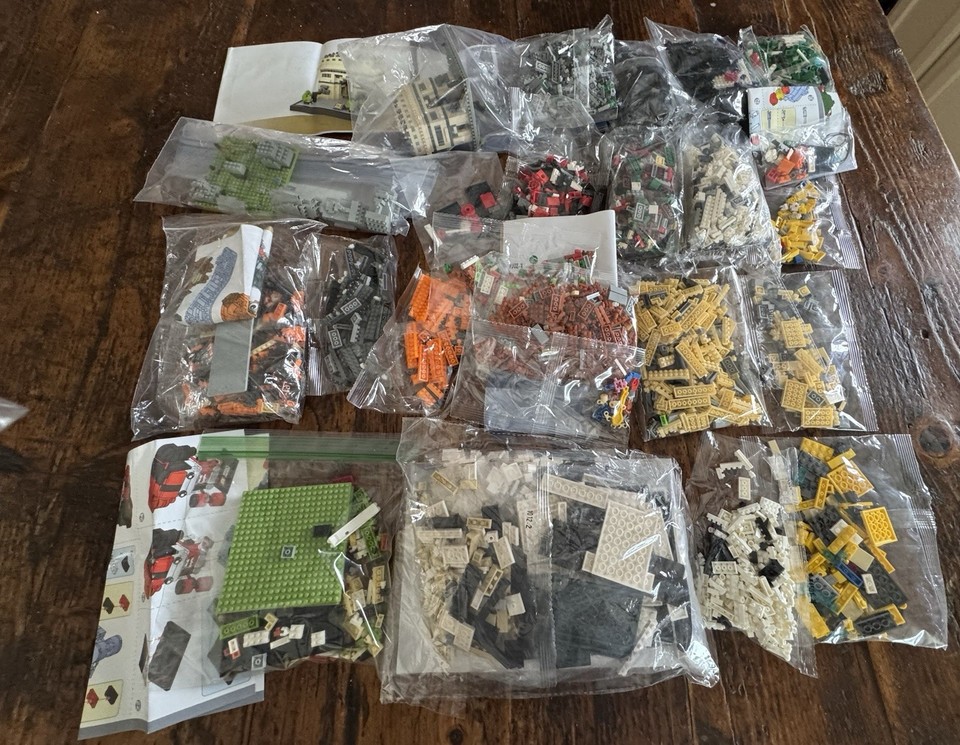 Assorted Lego Mini Pieces 25 Unopened Packages & Instructions - LOT Of ...