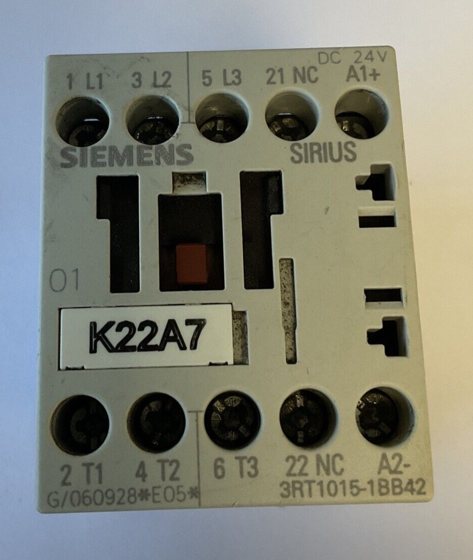 SIEMENS 3RT1015-1BB42 CONTACTOR 690V | eBay