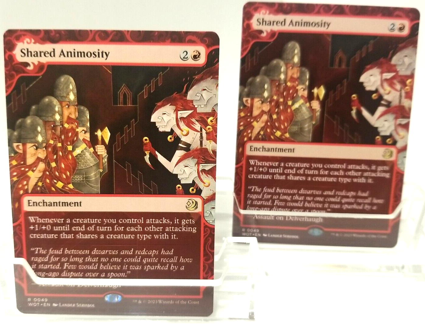 x2 Shared Animosity WOT Enchanting Tales MTG 49 RARE M/NM | eBay