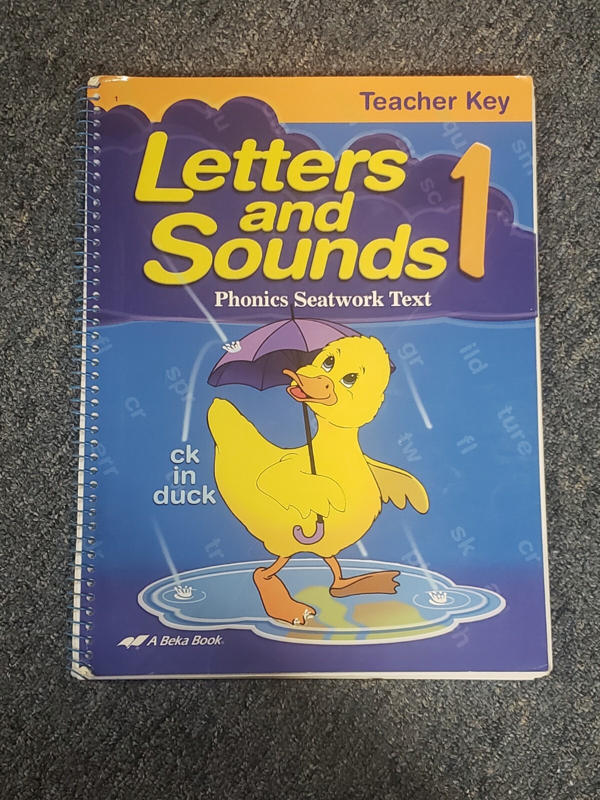 Abeka 1st Grade Letters And Sounds 1 Teacher Key Homeschool | eBay