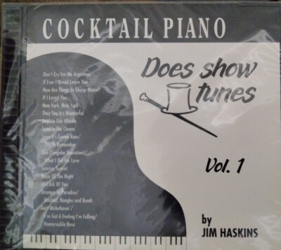 JIM HASKINS - Cocktail Piano Does Show Tunes Vol. 1 - CD - *NEW/STILL ...