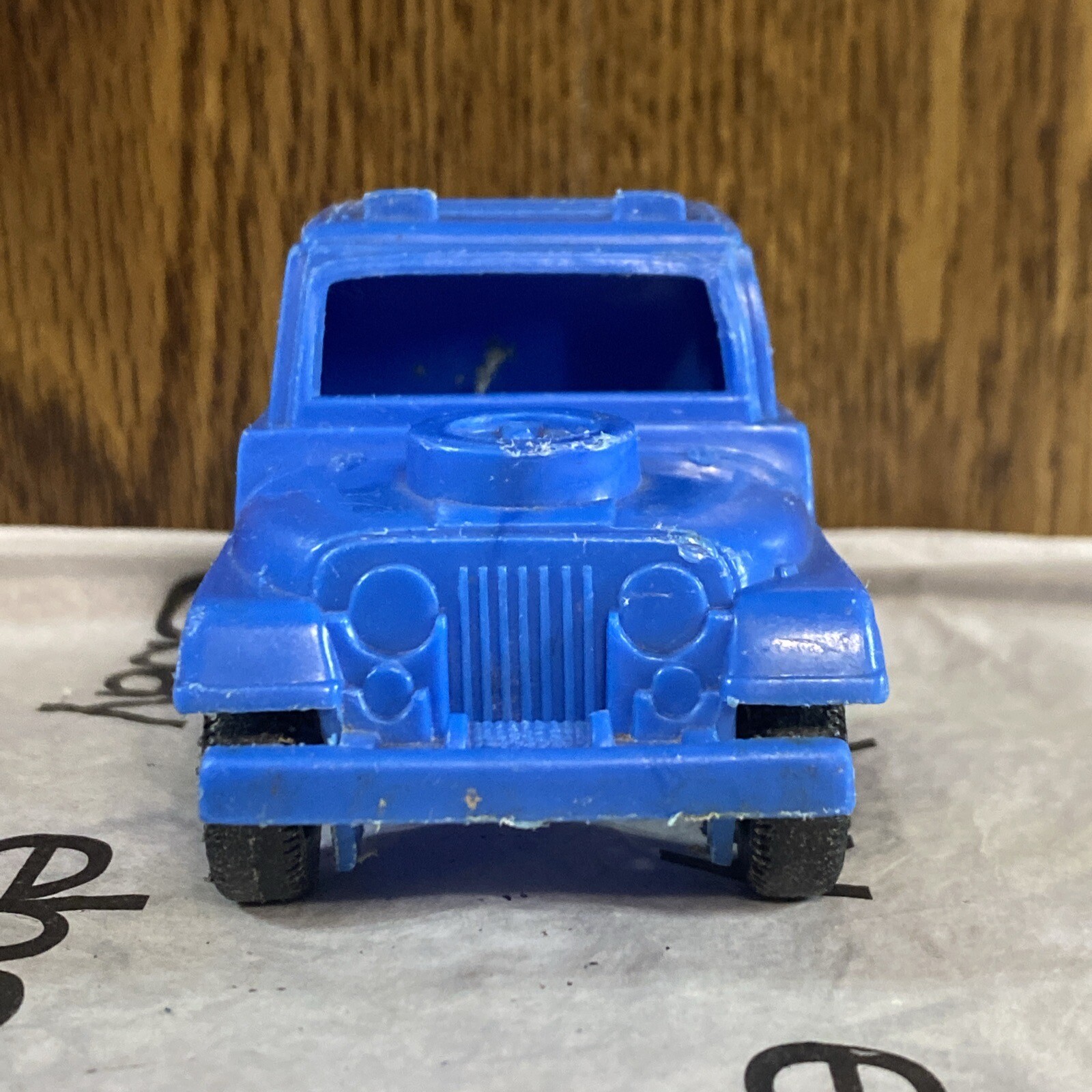 Vintage 1970's Strombecker Blue Jeep Vehicle Toy. | eBay