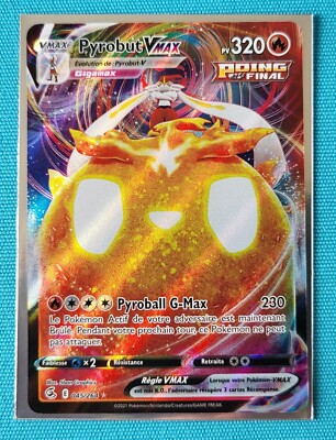 Carte Pokémon - Pyrobut VMAX 045/264 - Épée et Bouclier EB08 VF 2021 | eBay