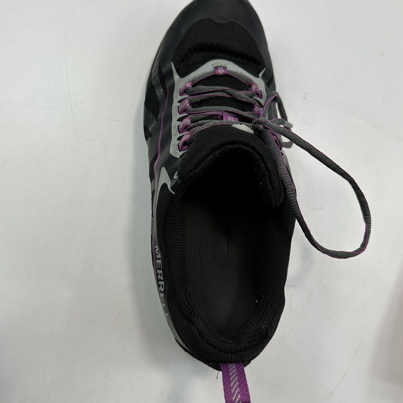 Merrell Siren Edge Vibram Black/Purple Women's Trail … - Gem