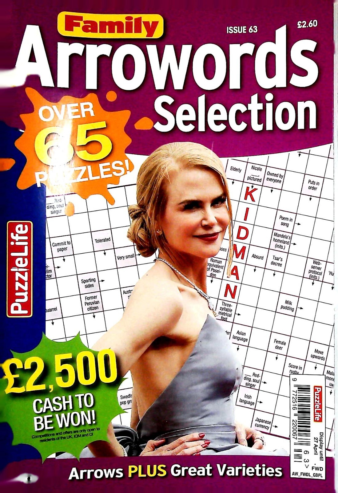 4 ARROW WORD PUZZLE BOOK MAG FAMILY ARROWORDS SELECTION - BRAND NEW SEE ...