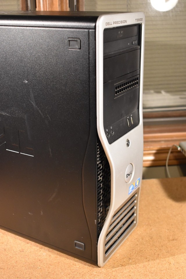 Dell Precision T3500 Xeon W3670 3.2GHz 24GB RAM 500GB HD Windows XP Pro ...
