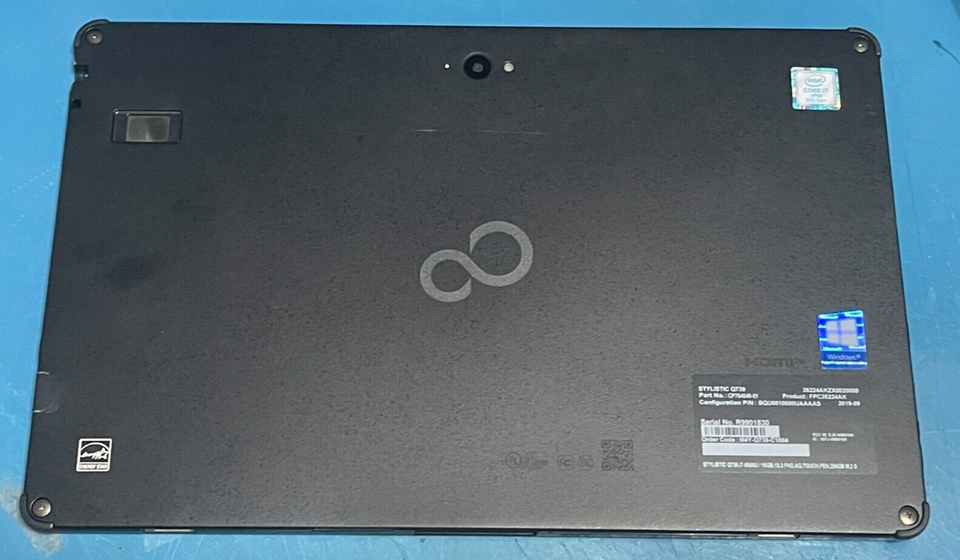 Fujitsu Stylistic Q739 i7-8665U 16G 13.3 FHD 256G M.2 GOOD BATTERY+PEN ...