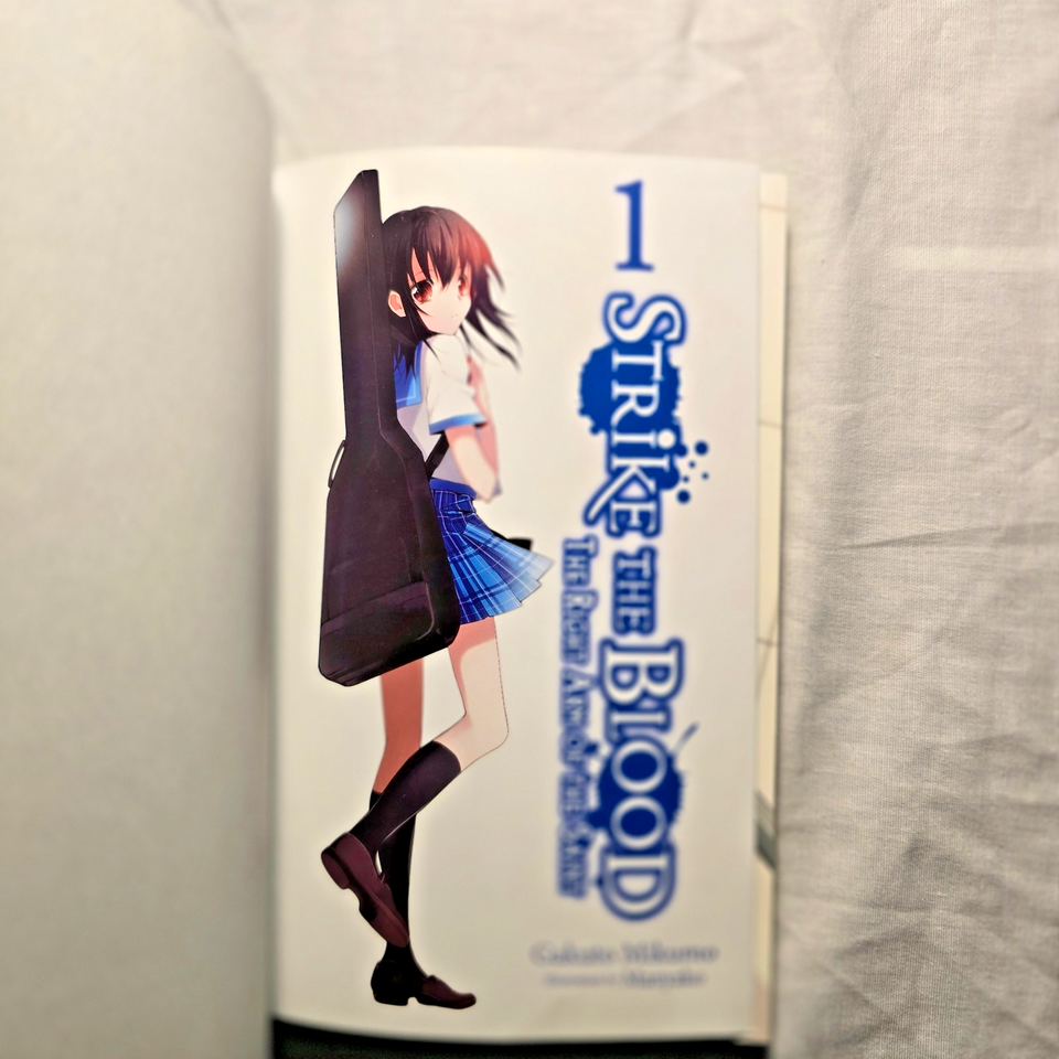 Strike the Blood Manga Volumes 1 And 2 (Yen Press, English) LN | eBay