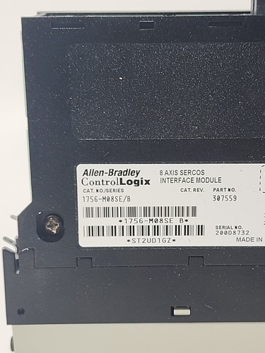 Allen Bradley 1756-M08SE ControlLogix 8 Axis SERCOS Servo Module Ser B ...