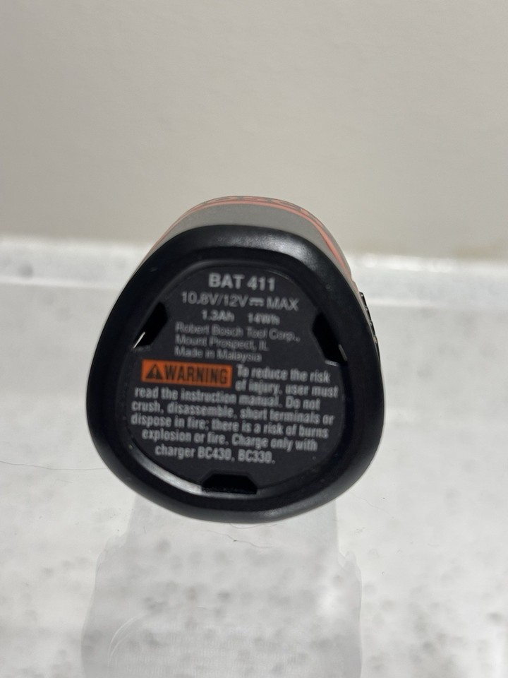 Bosch 12V BAT411 Battery & BC430 Charger | eBay