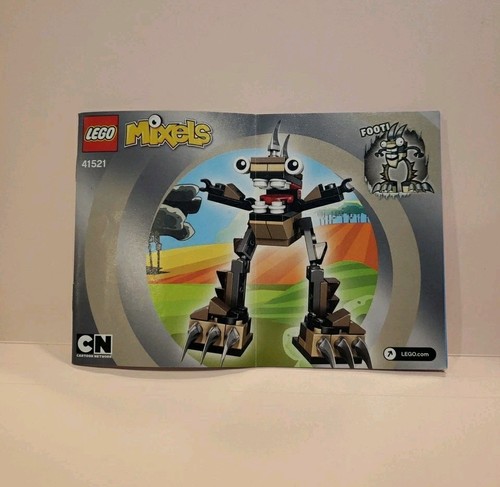 LEGO Cartoon Network Mixels Footi 41521 Instruction Guide MANUAL ONLY ...
