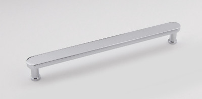 Alno Moderne 8" Flat Bar Solid Brass Cabinet Handle /Drawer Pull ...