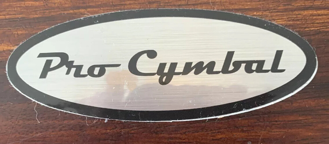 Pro Cymbal Sticker / Decal | eBay