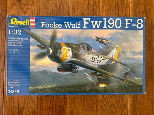 Revell 1/32 Scale Focke Wulf Fw190 F-8 Airplane Model Kit 04869 | eBay