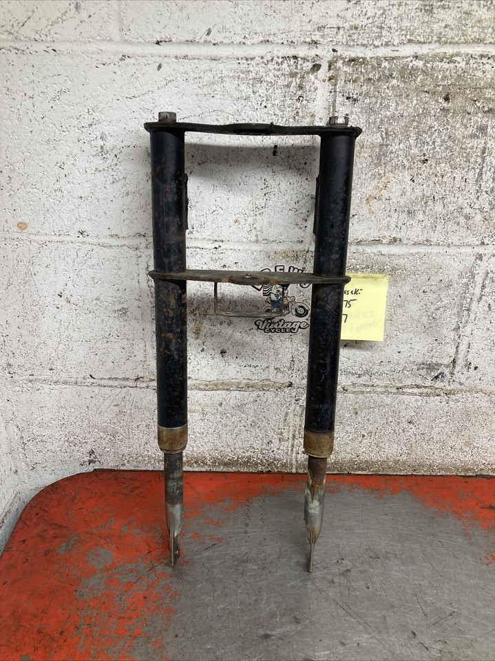 Kawasaki Kv75 Mt1 Mt Mini Bike Front End Forks Triple Trees | eBay