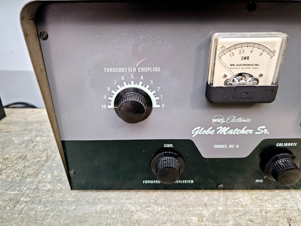 Globe Matcher Sr Antenna Tuner Matcher C MY OTHER HAM RADIO Collins ...