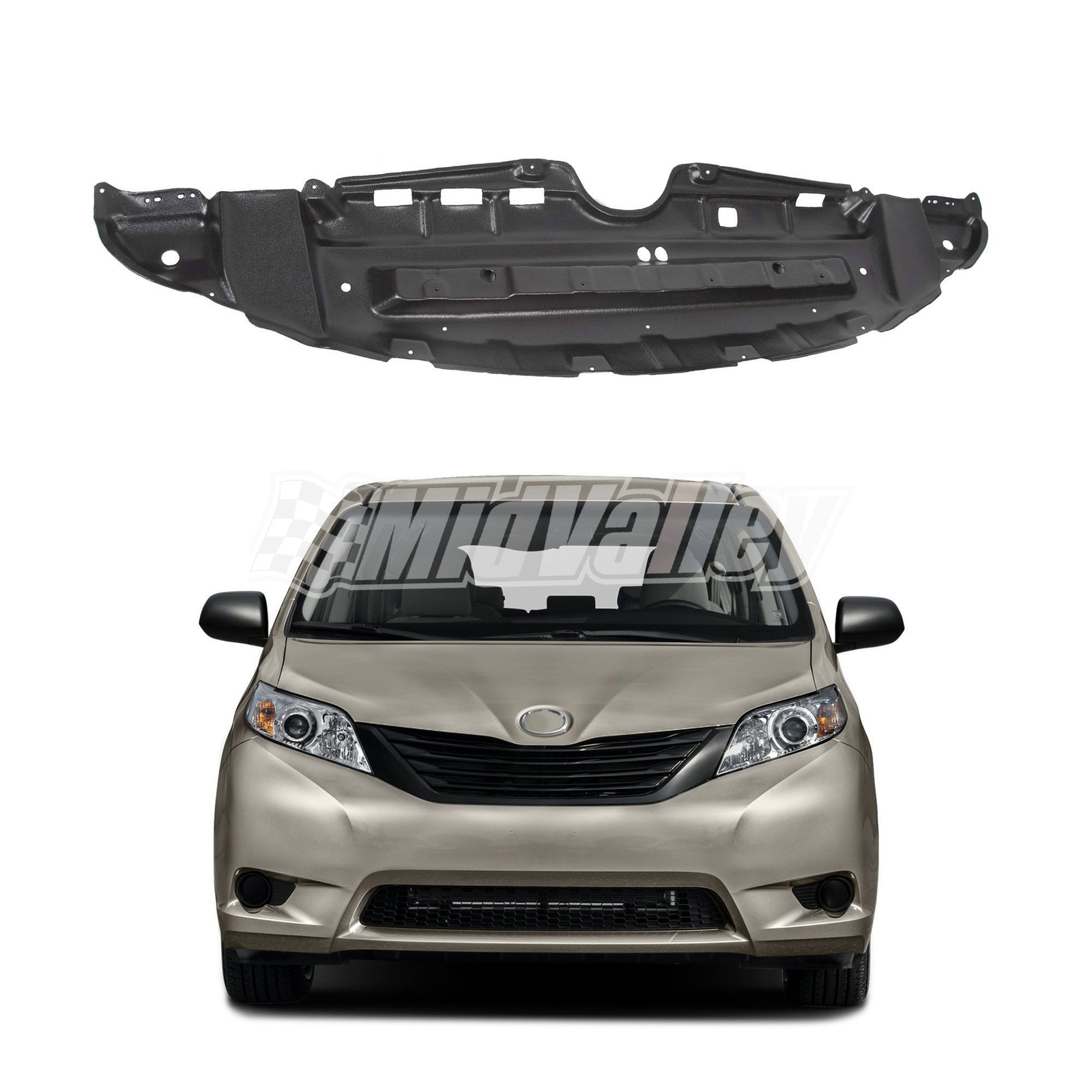 Front Engine Splash Shield Under Cover Fits Toyota Sienna 5144108030 | eBay