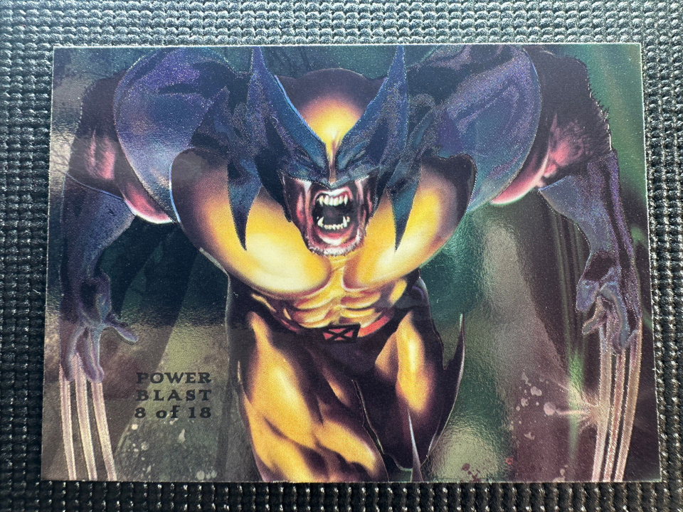 1994 Marvel Flair Annual - Power Blast - Wolverine - #8 - Pack Fresh ...