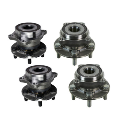 Front and Rear Wheel Bearing and Hubs Assembly for Subaru Forester ...
