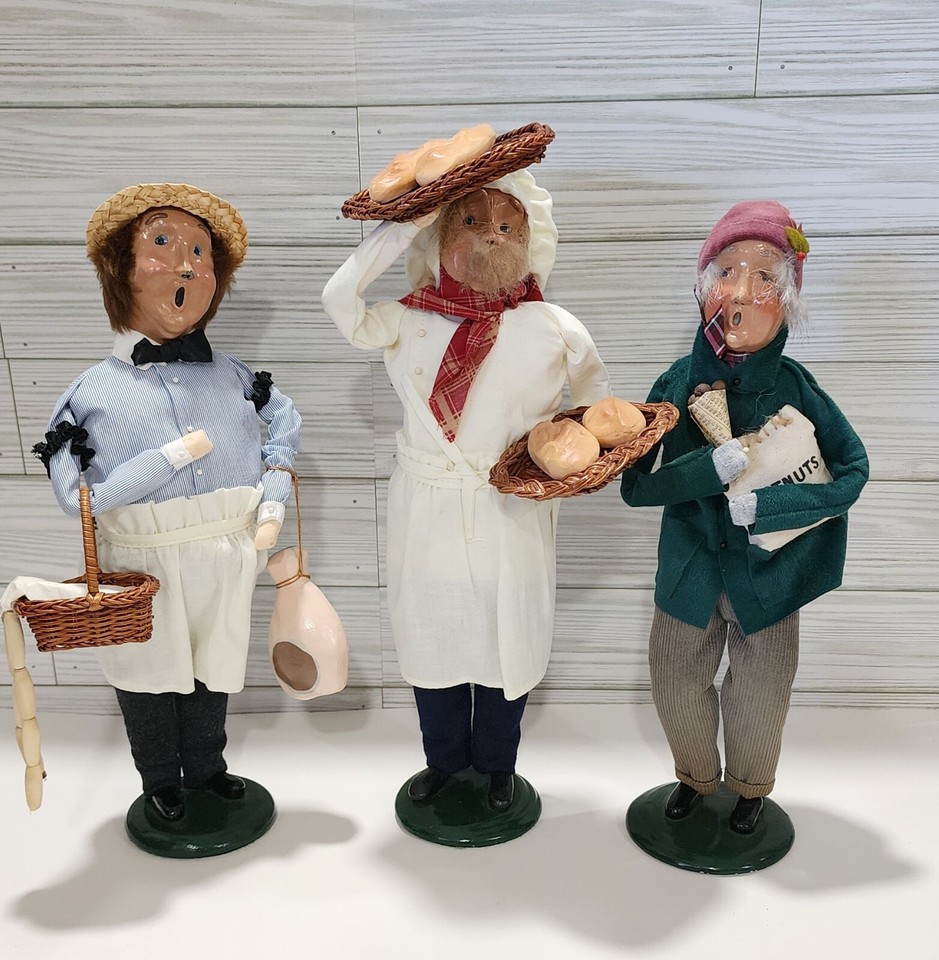 Byers Choice Vintage carolers A Christmas Carol Lot Set | eBay