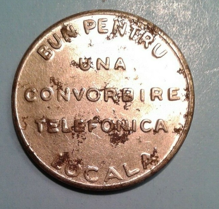 Romania Telephone token 1940-50 (2) | eBay