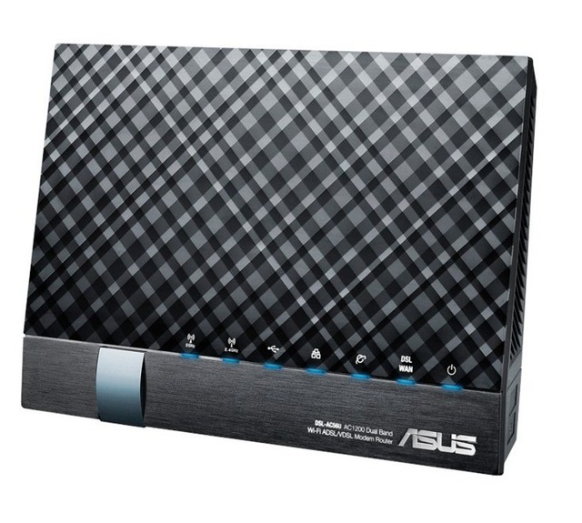 ASUS Dsl-ac56u Wireless Modem Router Ac1200 802.11ac Dual Band up to ...