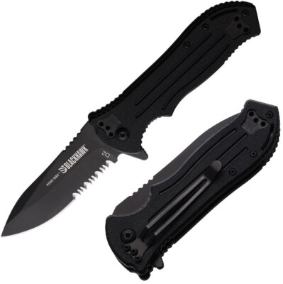 Blackhawk Point Man Assisted Folding Knife 3.25" D2 Tool Steel Blade ...