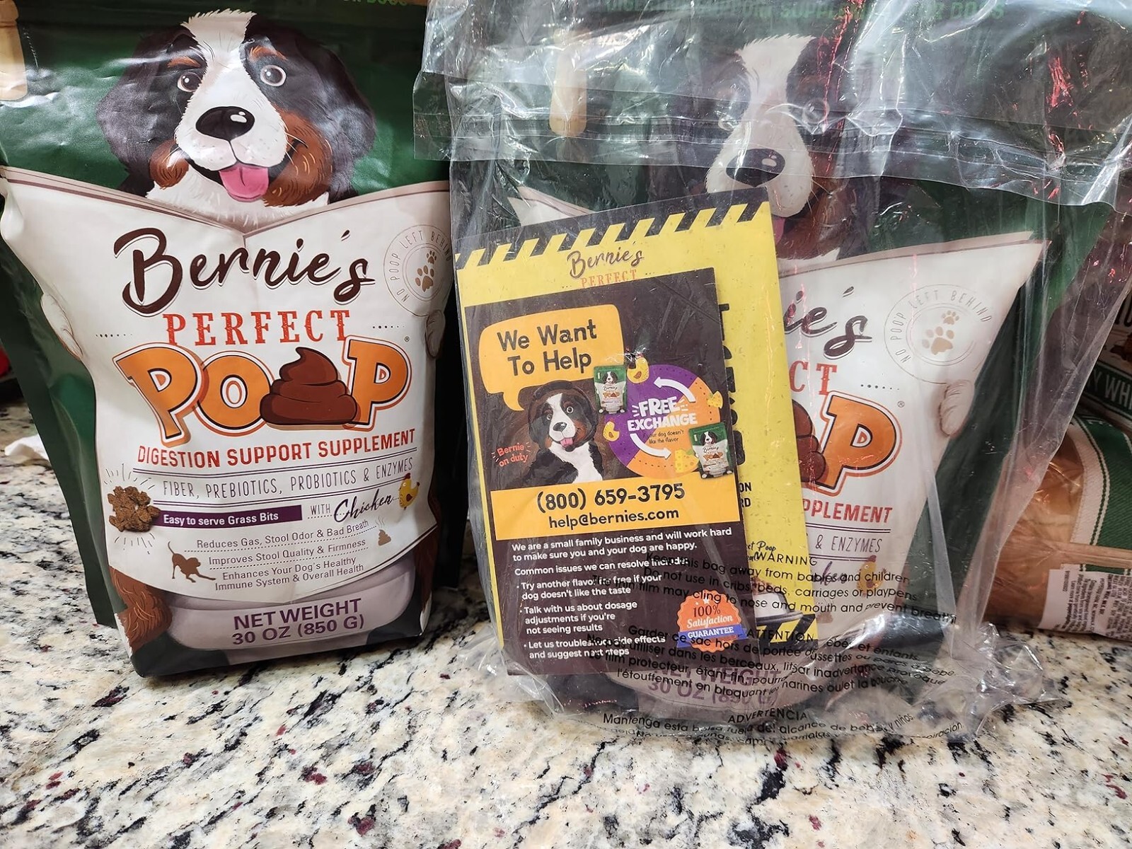 Perfect Poop Digestion & General Health Supplement for Dogs: Fiber ...
