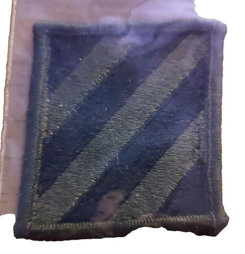 Army Patch: 3rd Infantry Division - subdued, merrowed edge | eBay